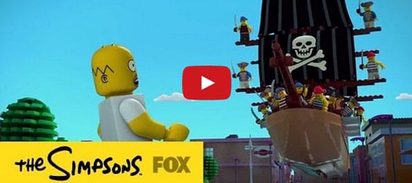 The Simpsons Do A LEGO Episode | Incredible Things