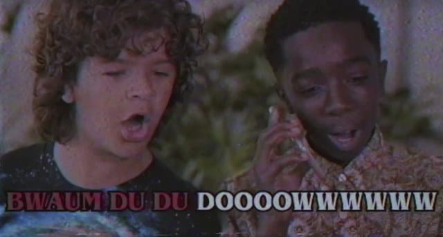 Dustin And Lucas Do The Stranger Things Theme Song